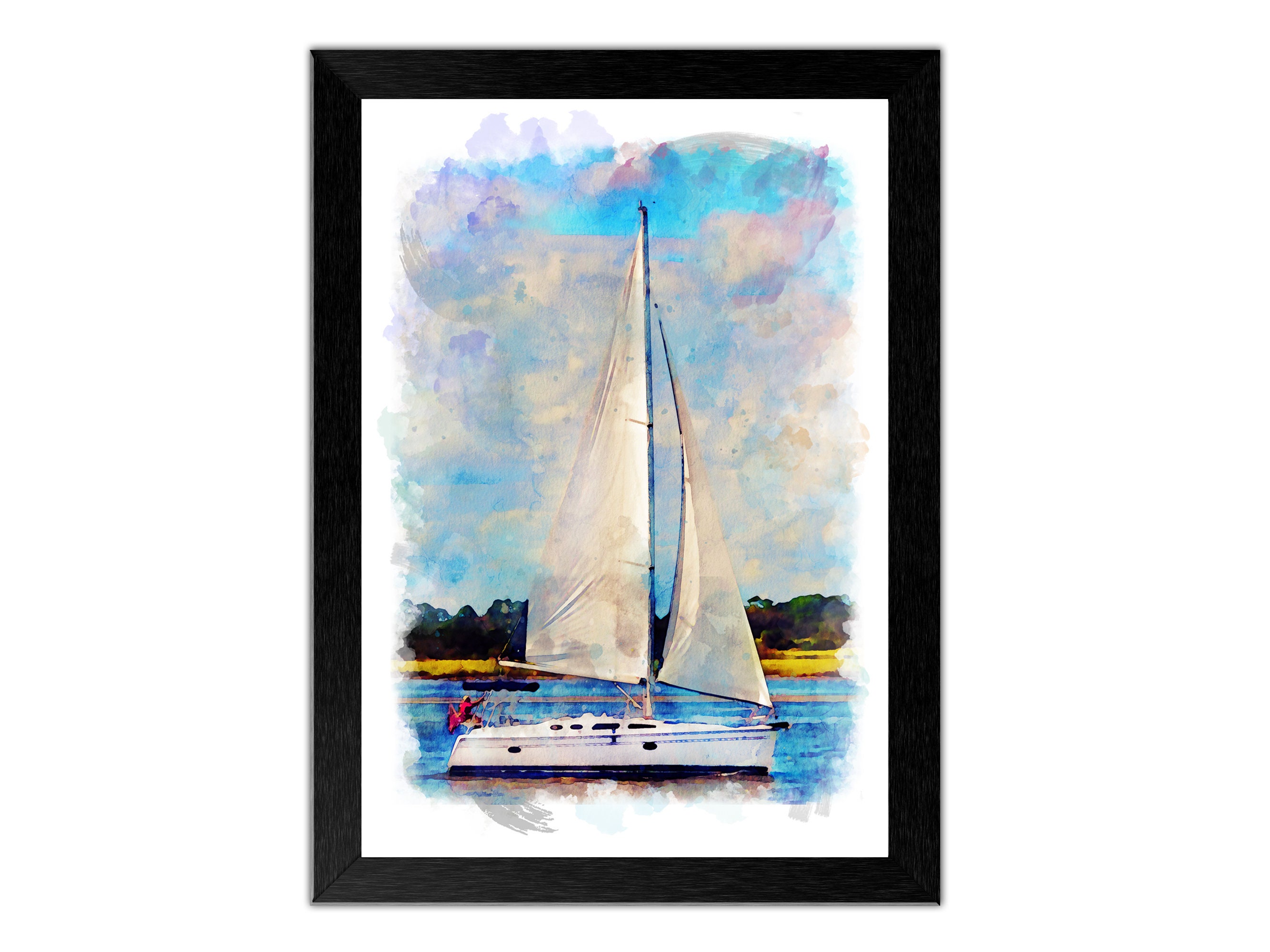 Custom Boat Portrait Boat Painting Personalized Boat - Etsy