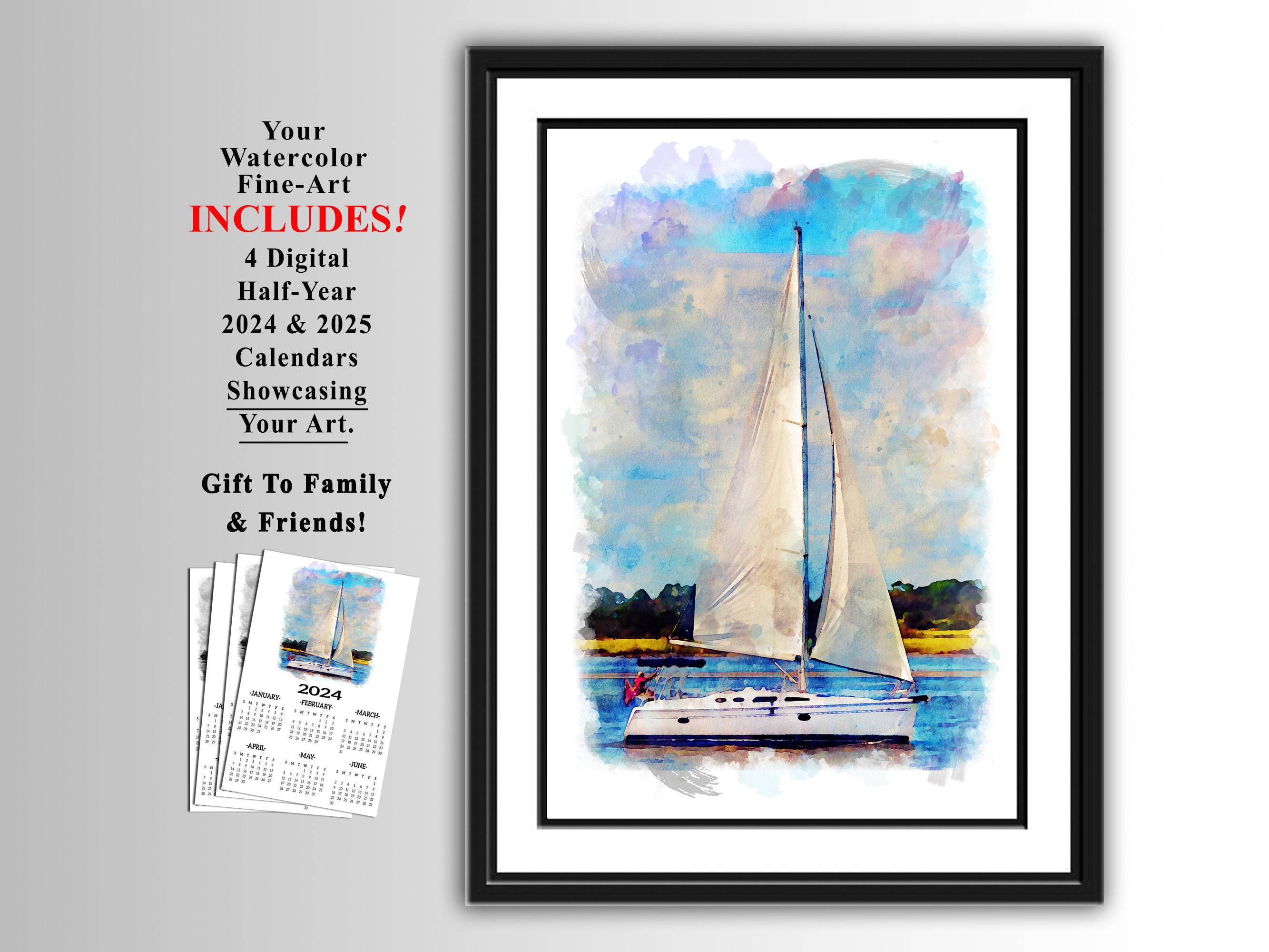 Custom Boat Portrait Boat Painting Personalized Boat - Etsy