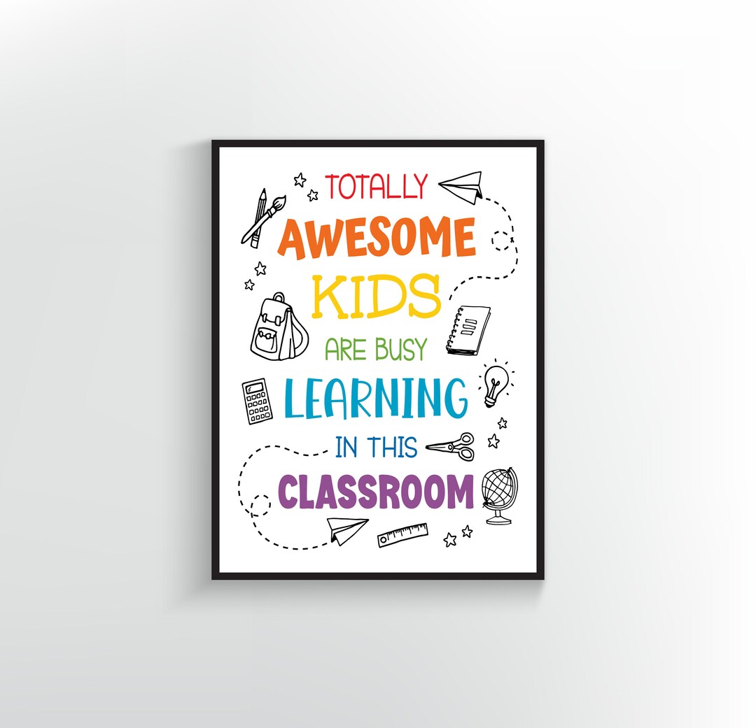 Totally Awesome Kids Are Busy Learning in This Classroom | Teacher ...