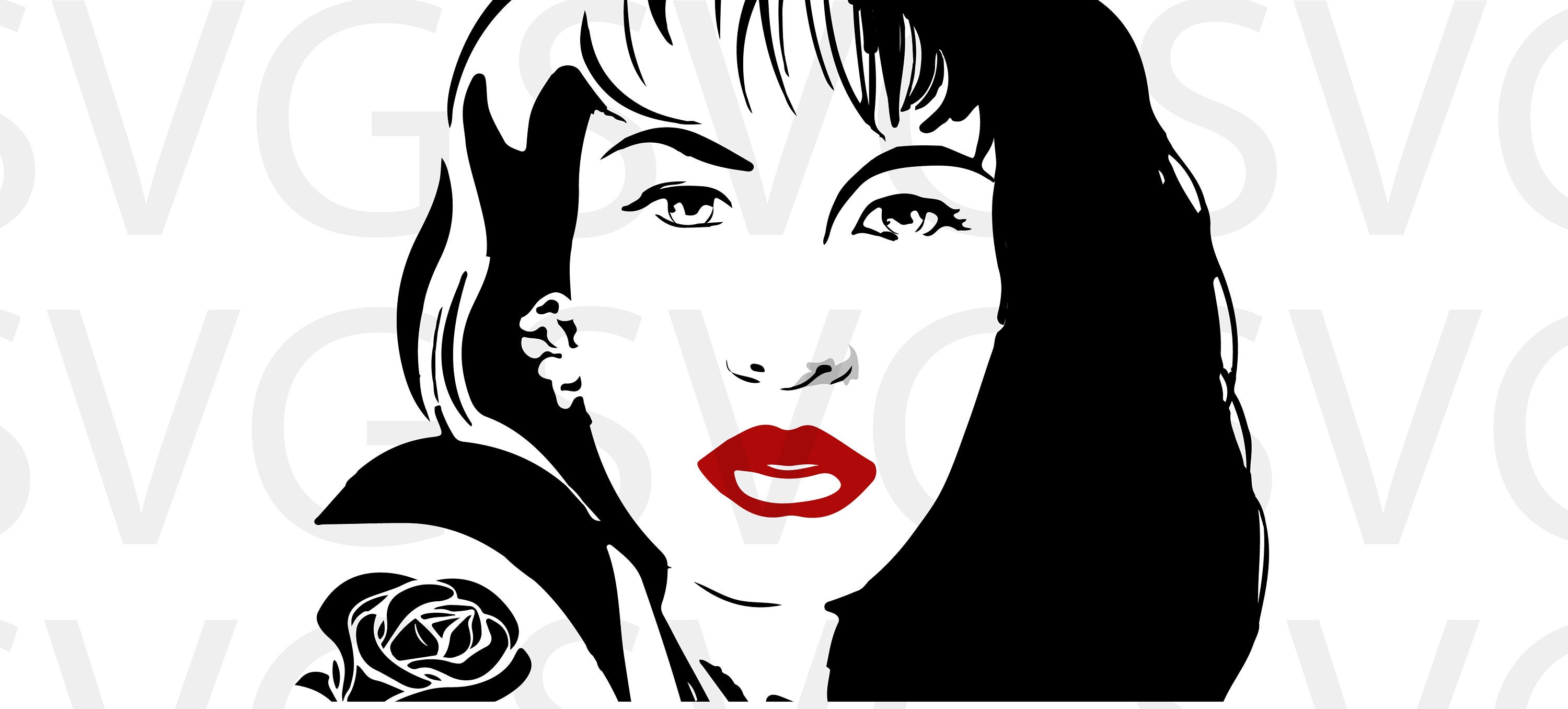 Selena Quintanilla SVG | Como La Flor Digital Download | Latina Music ...