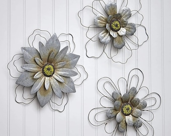 Rustic Metal Decor | Etsy