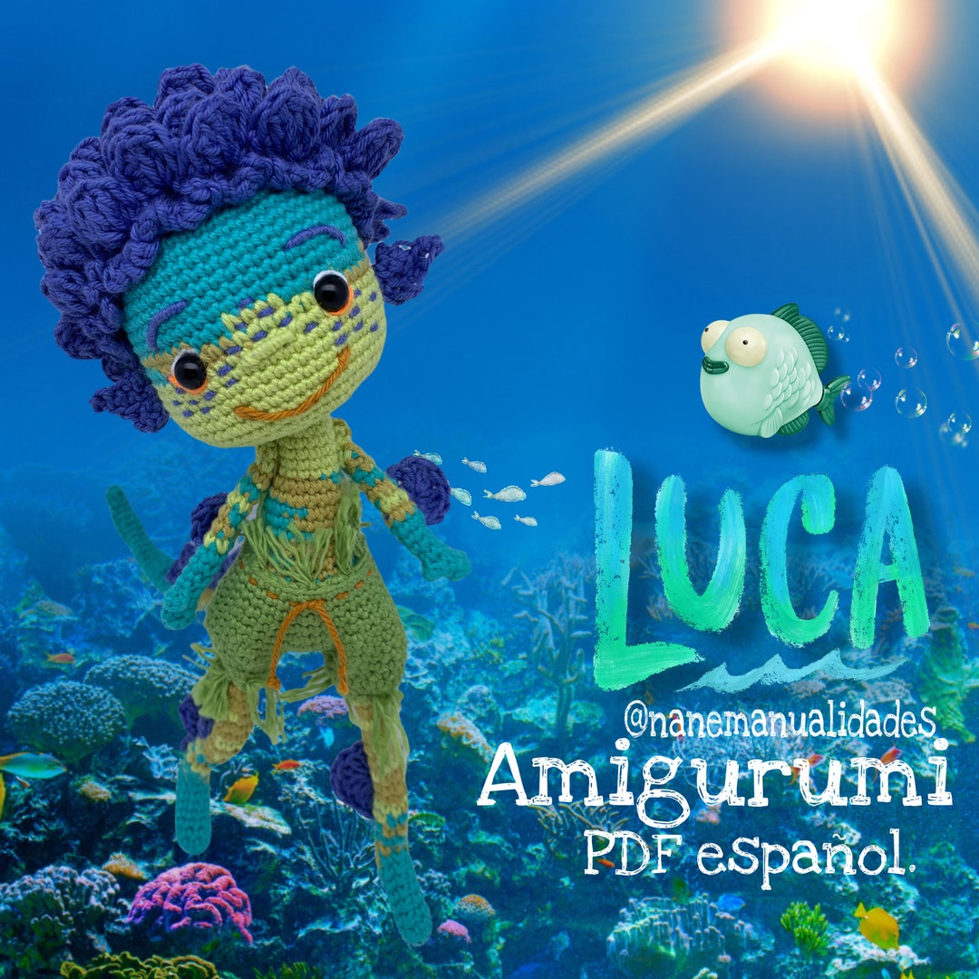 Luca Amigurumi, Amigurumi Luca, Pattern Luca, PDF Luca, Spanish Pattern ...