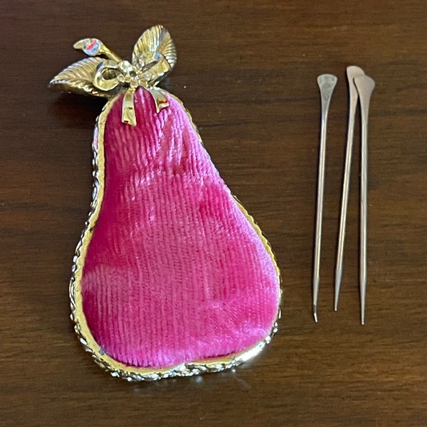 Pear Pin Cushion - Etsy