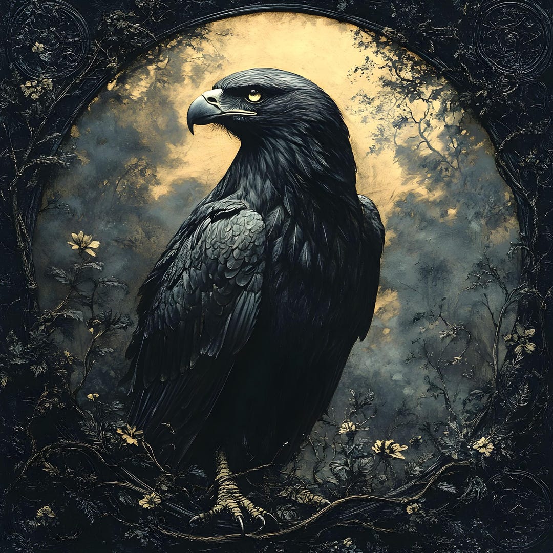 Gothic Eagle Card Collection - Etsy