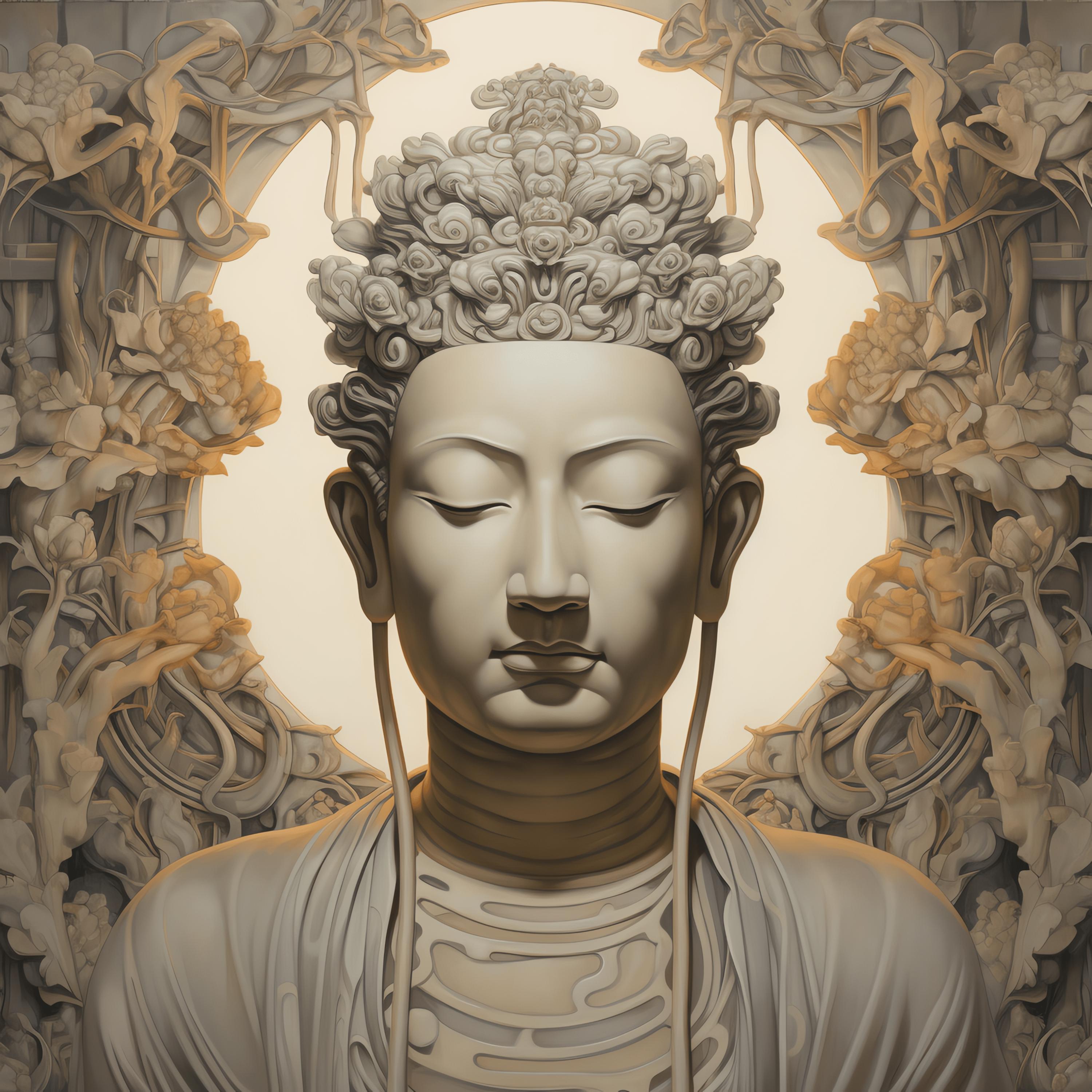 Modern Buddha Card Collection - Etsy