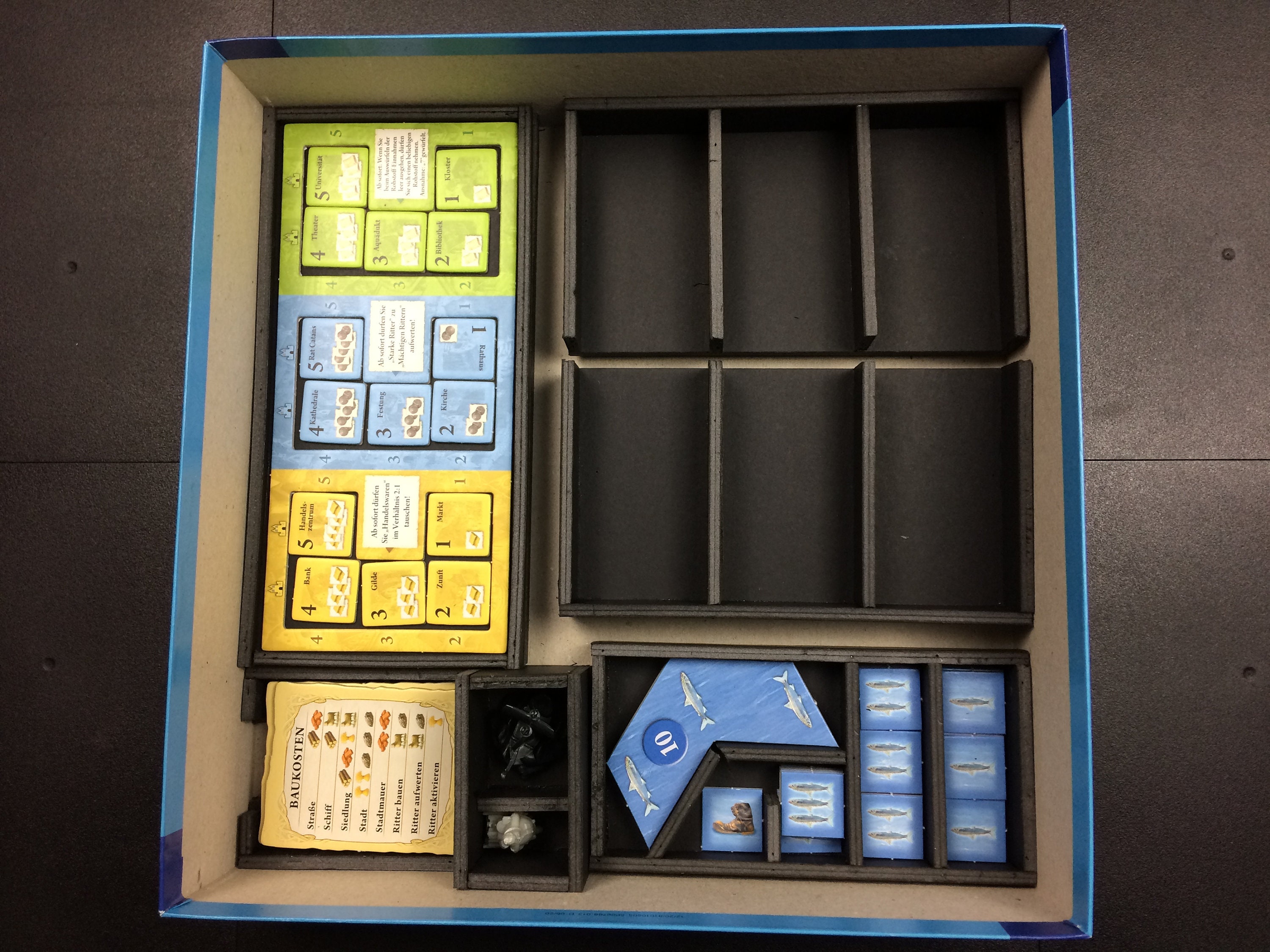 Organizer - Blueprint (english) Compatible With Catan® & Expansions ...