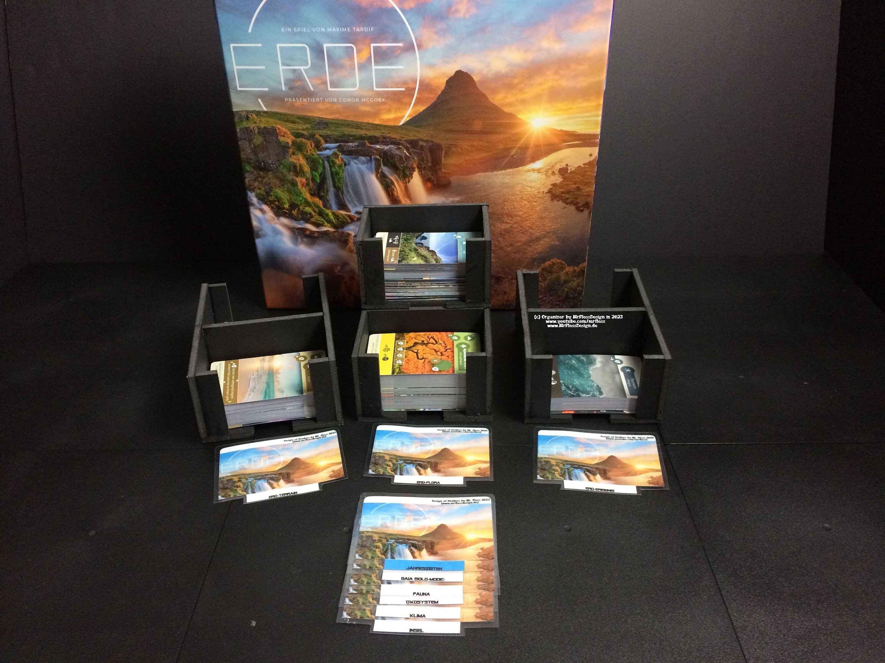 Earth® Organizer - Blueprint (english) Compatible With This Board Game ...