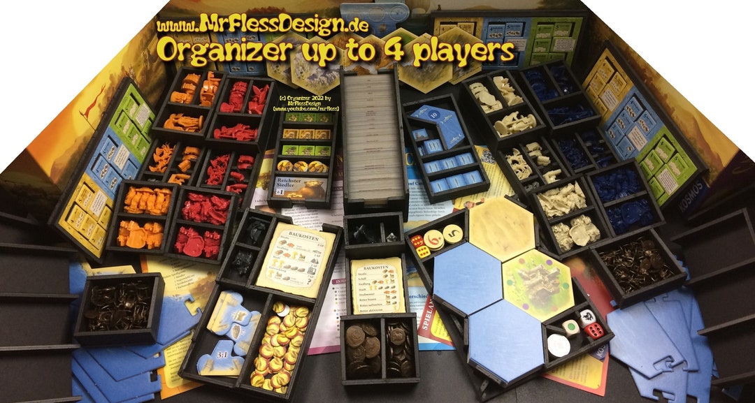 Organizer - Blueprint (english) Compatible With Catan® & Expansions ...