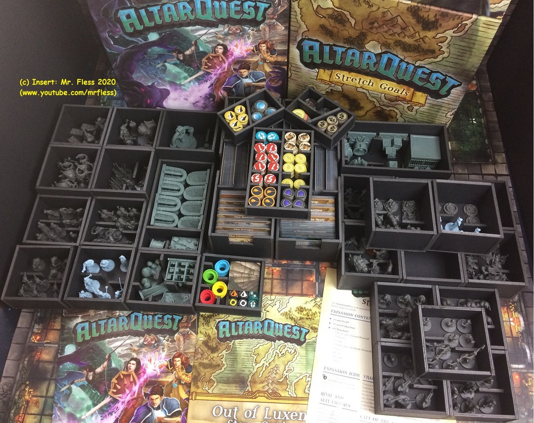 Altar Quest® Organizer - Blueprint (english) Compatible With This Board ...