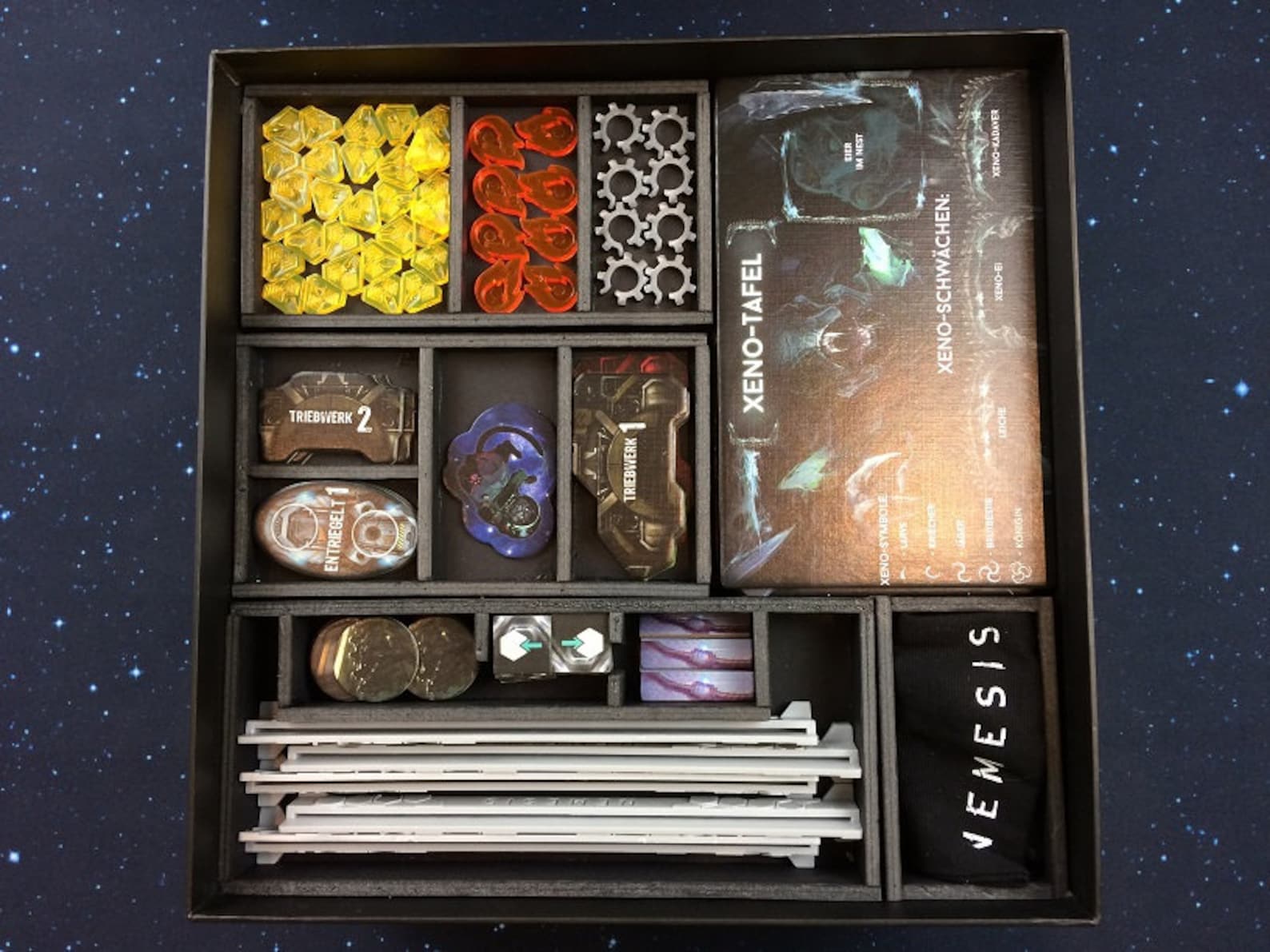 Nemesis® Core Game Organizer - Blueprint (english) Compatible With This ...