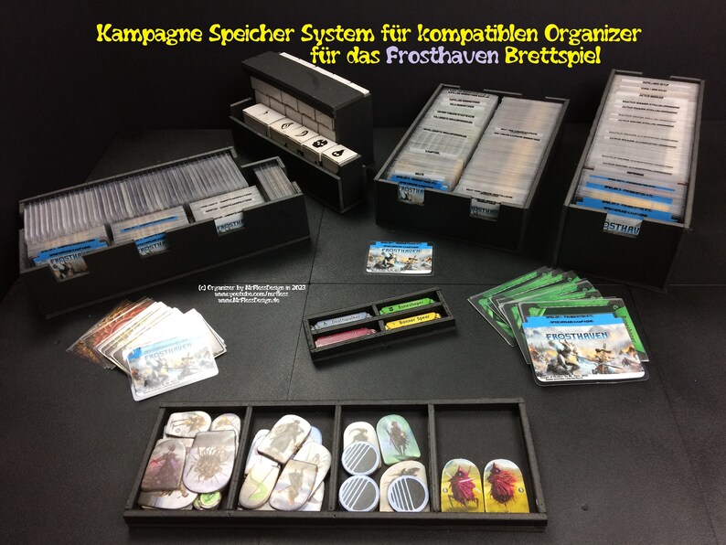 Frosthaven® Organizer - Blueprint (german) Compatible With This Board ...