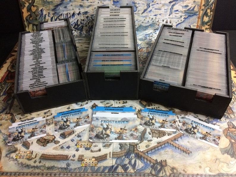 Frosthaven® Organizer - Blueprint (english) Compatible With This Board ...