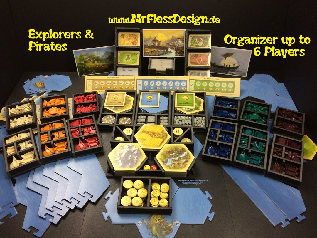 Organizer - Blueprint (english) Compatible With Catan® Explorers ...