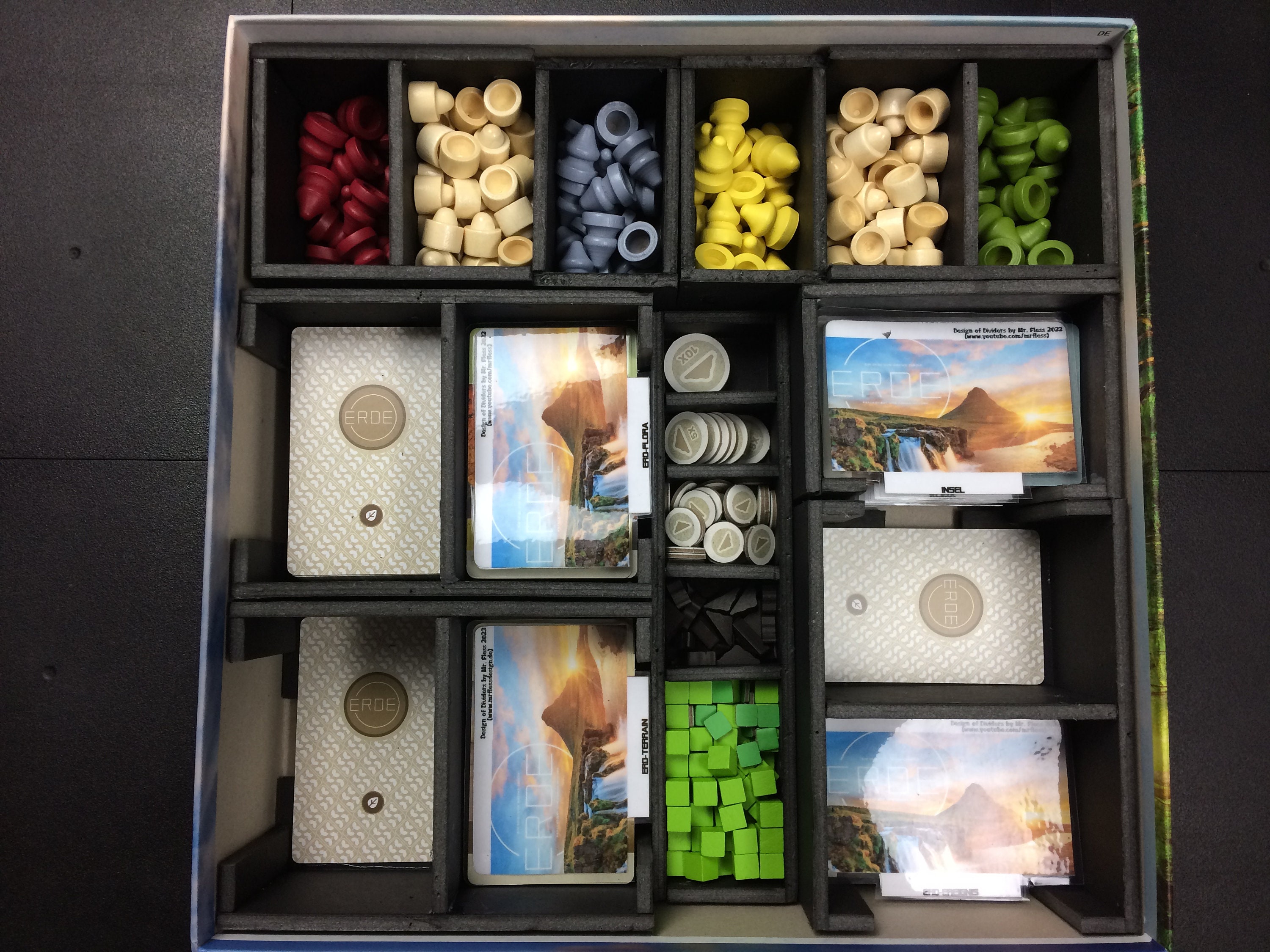 Earth® Organizer - Blueprint (english) Compatible With This Board Game ...