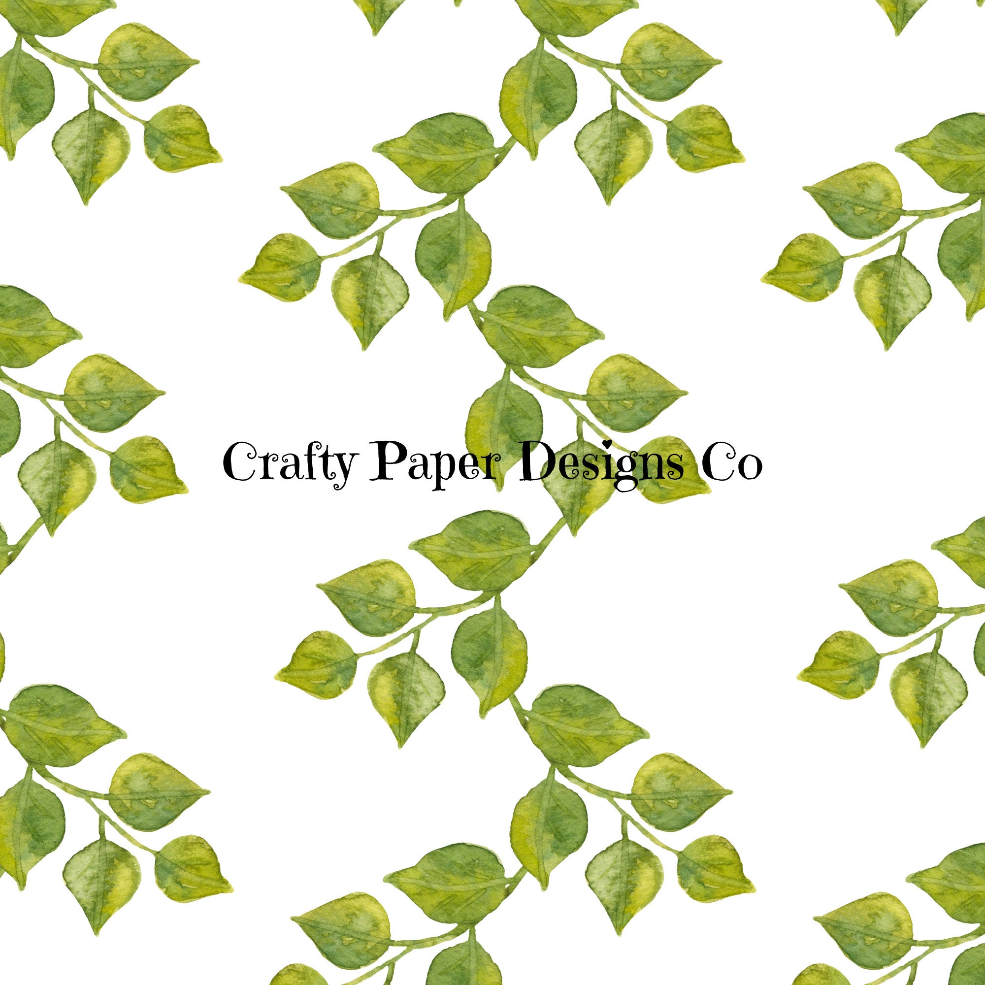 Lovely Leaves Paper Digital Paper Leaves Digital Paper - Etsy
