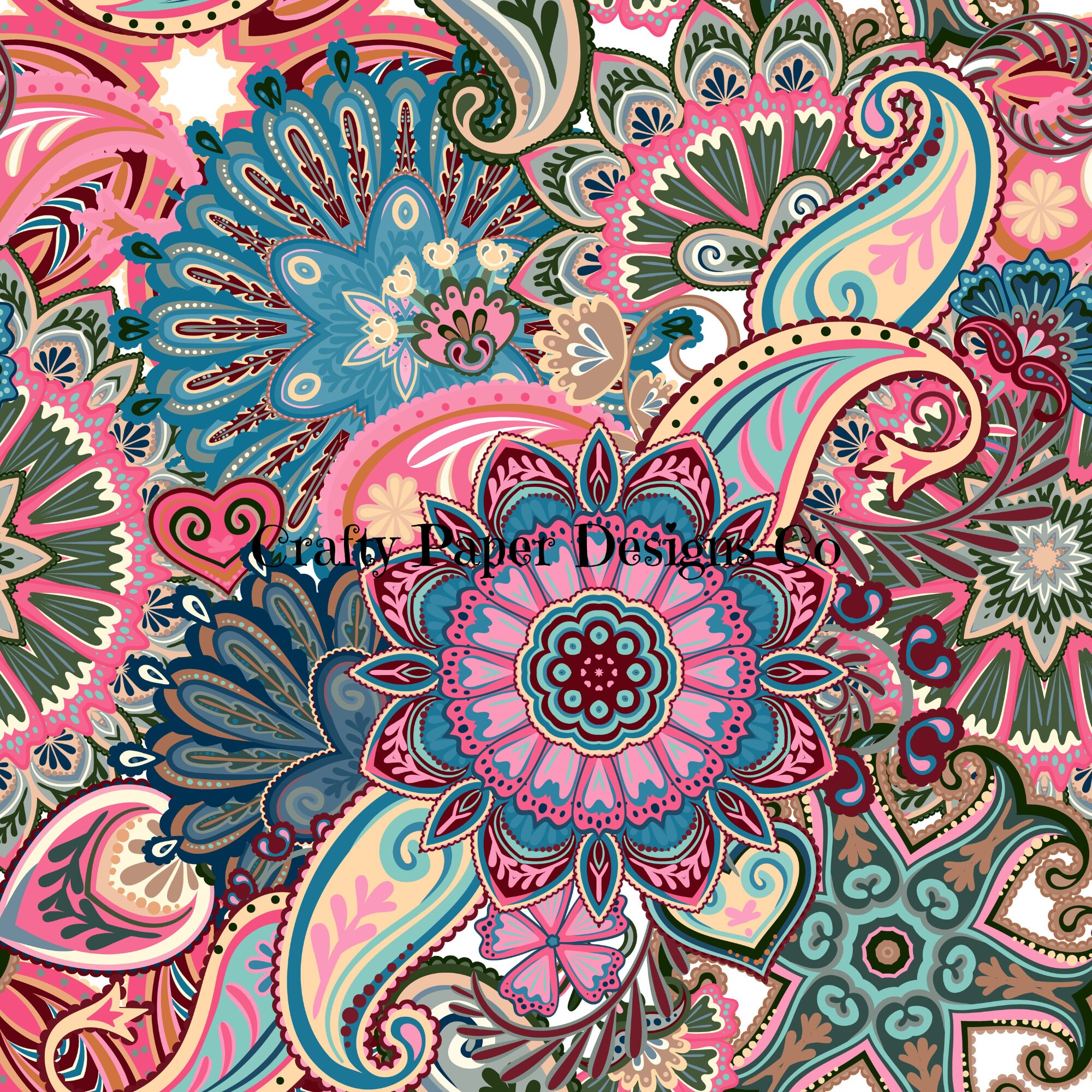 Colorful Patterns 1 Digital Paper Digital Paper Patterned - Etsy