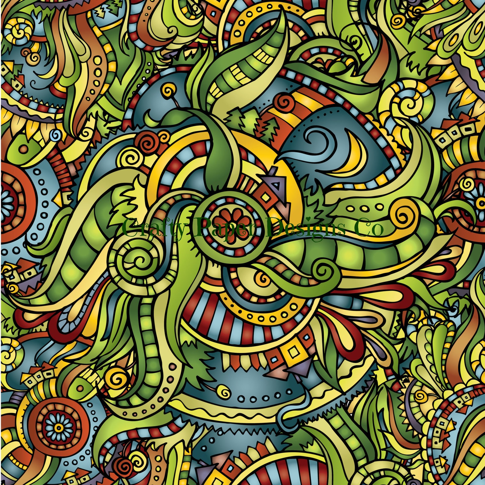 Colorful Patterns 1 Digital Paper Digital Paper Patterned - Etsy