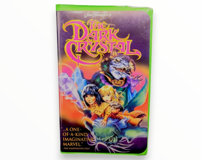 The Dark Crystal VHS 1994 (jim Henson Video) - Etsy