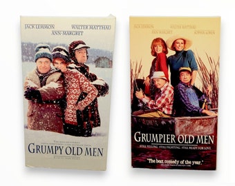 Factory Sealed Grumpier Old Men VHS Jack Lemmon Walter Matthau Ann-margret Sophia Loren Warner ...