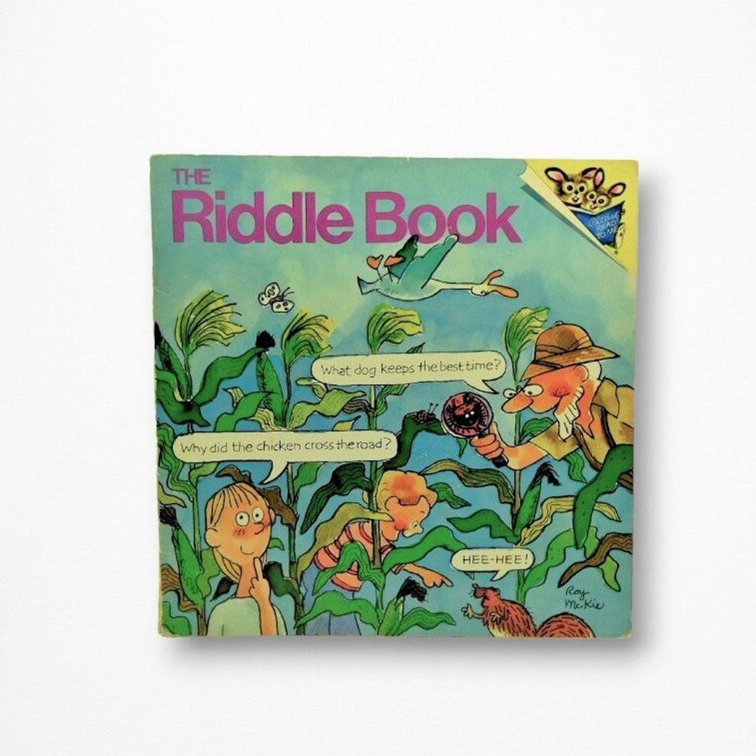 The Riddle Book by Roy Mckie 1978 - Etsy