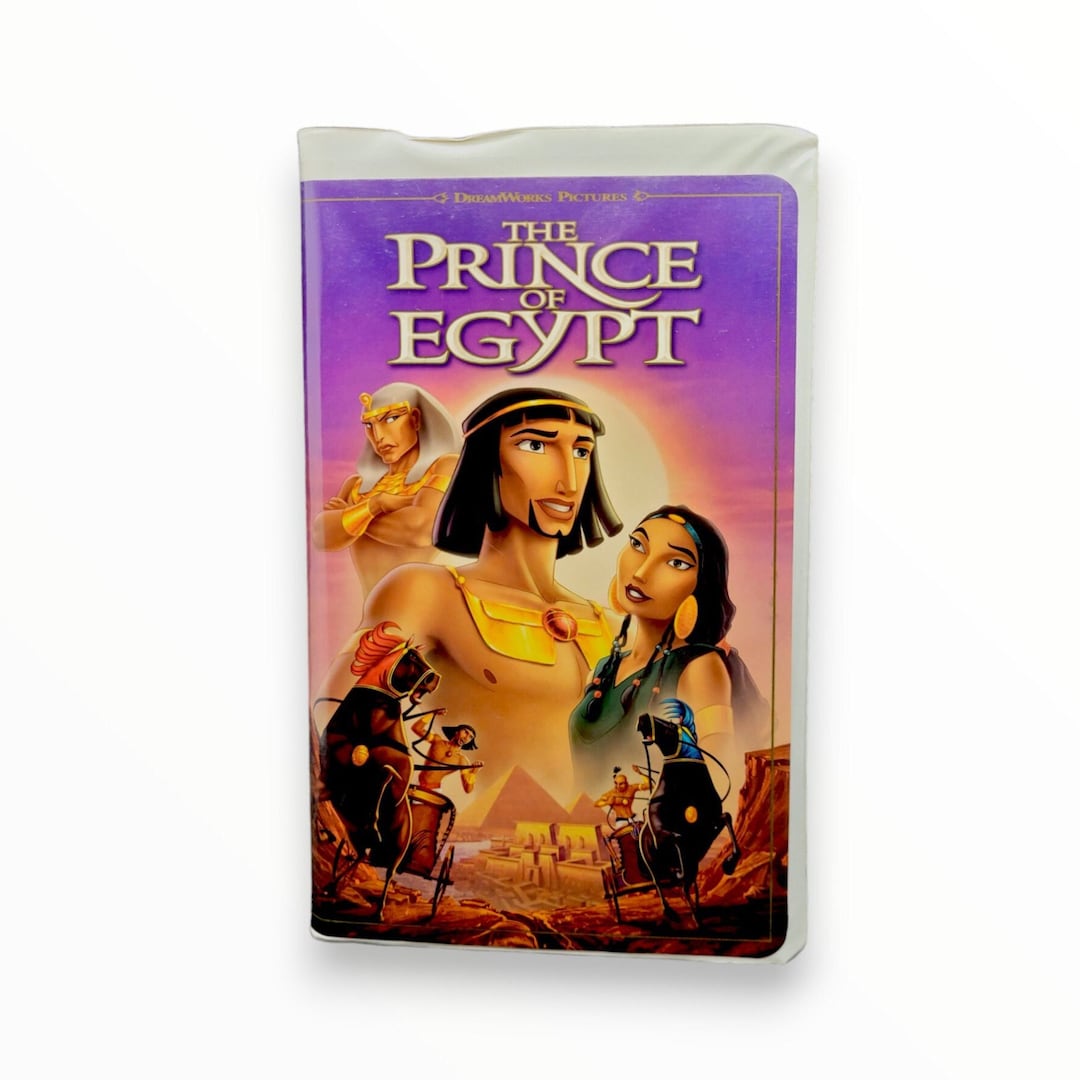 The Prince of Egypt VHS 1998 dreamworks Home Entertainment - Etsy