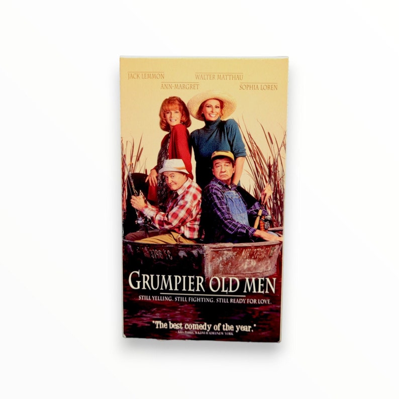 Grumpy Old Men / Grumpier Old Men VHS (warner Bros Home Video) - Etsy