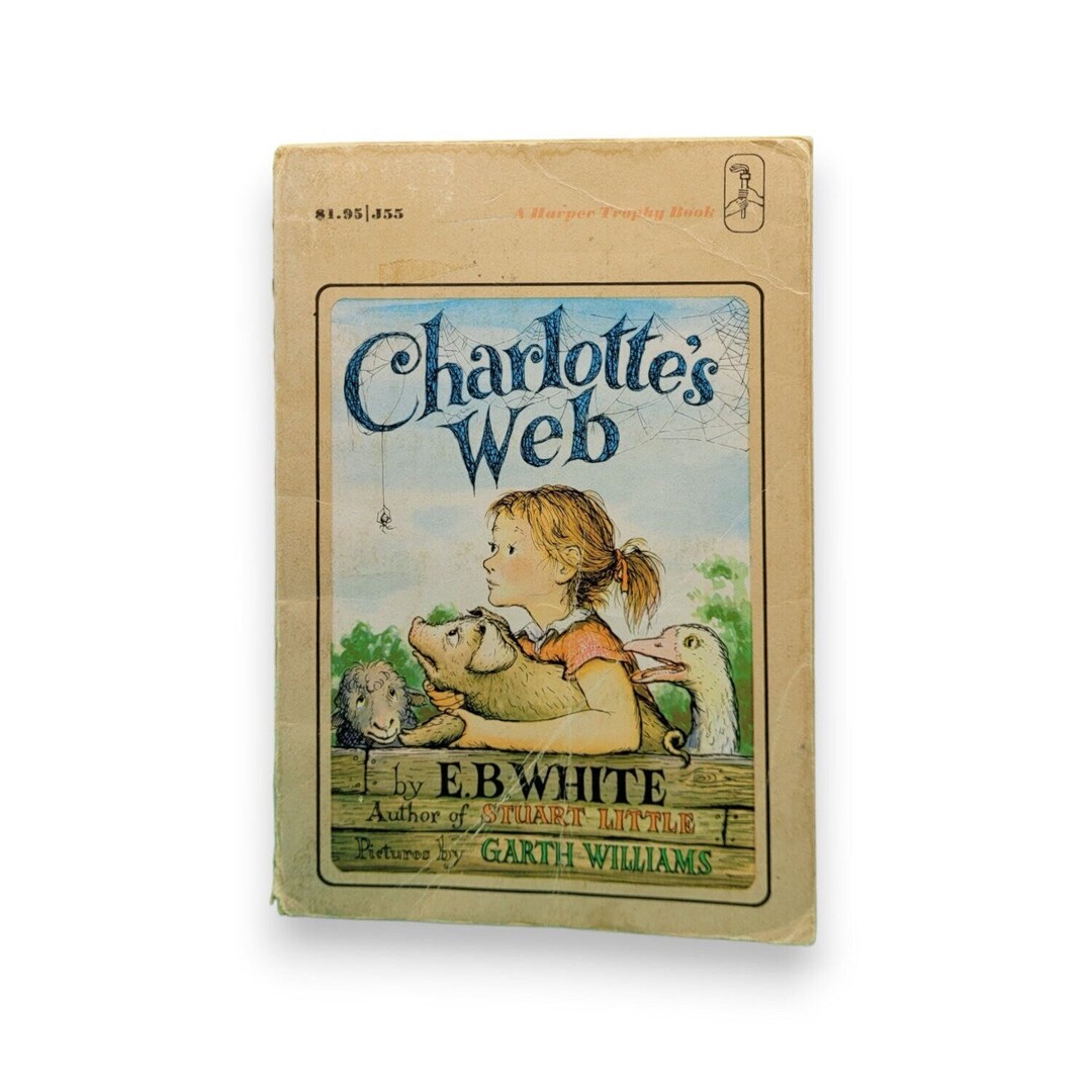 Charlotte's Web by E.B. White 1973 - Etsy