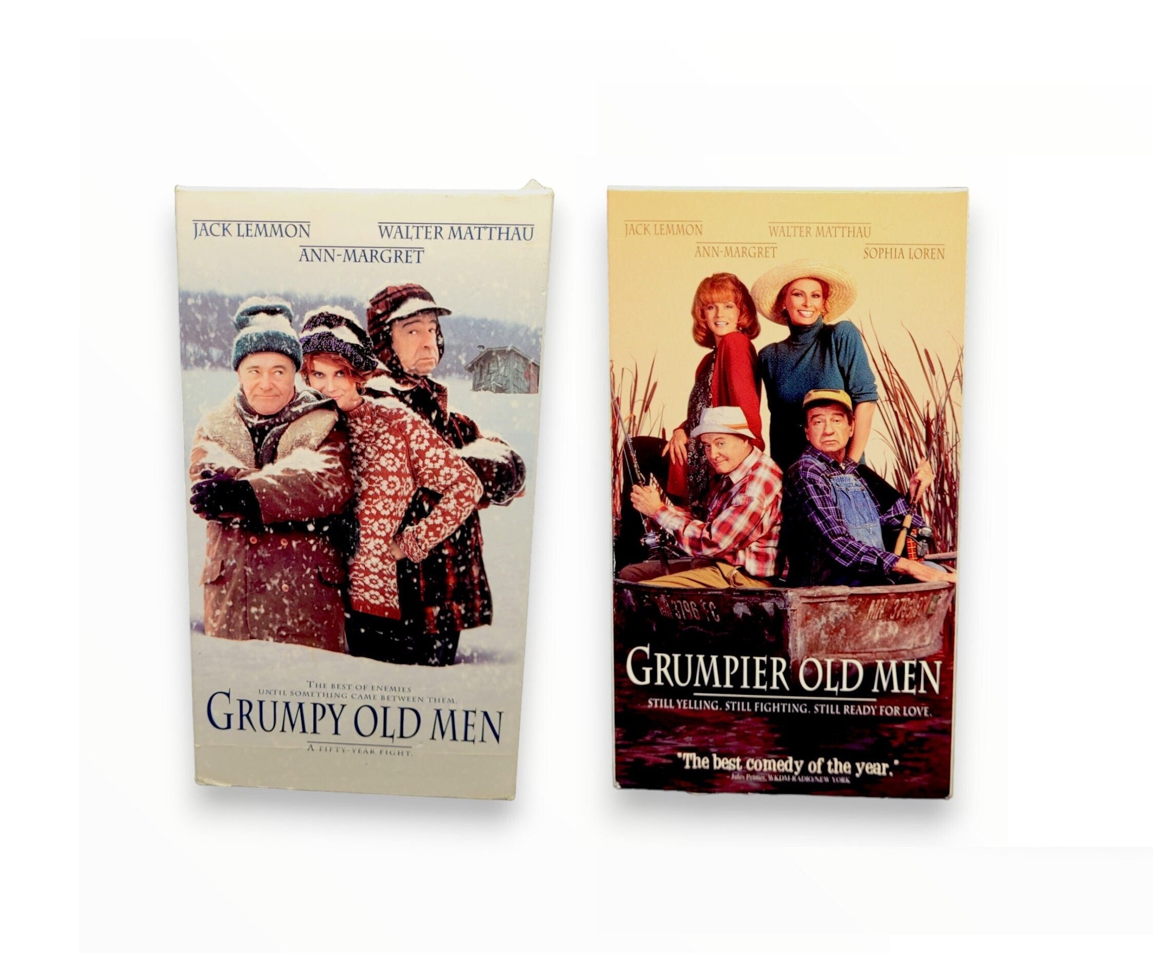 Grumpy Old Men / Grumpier Old Men VHS (warner Bros Home Video) - Etsy