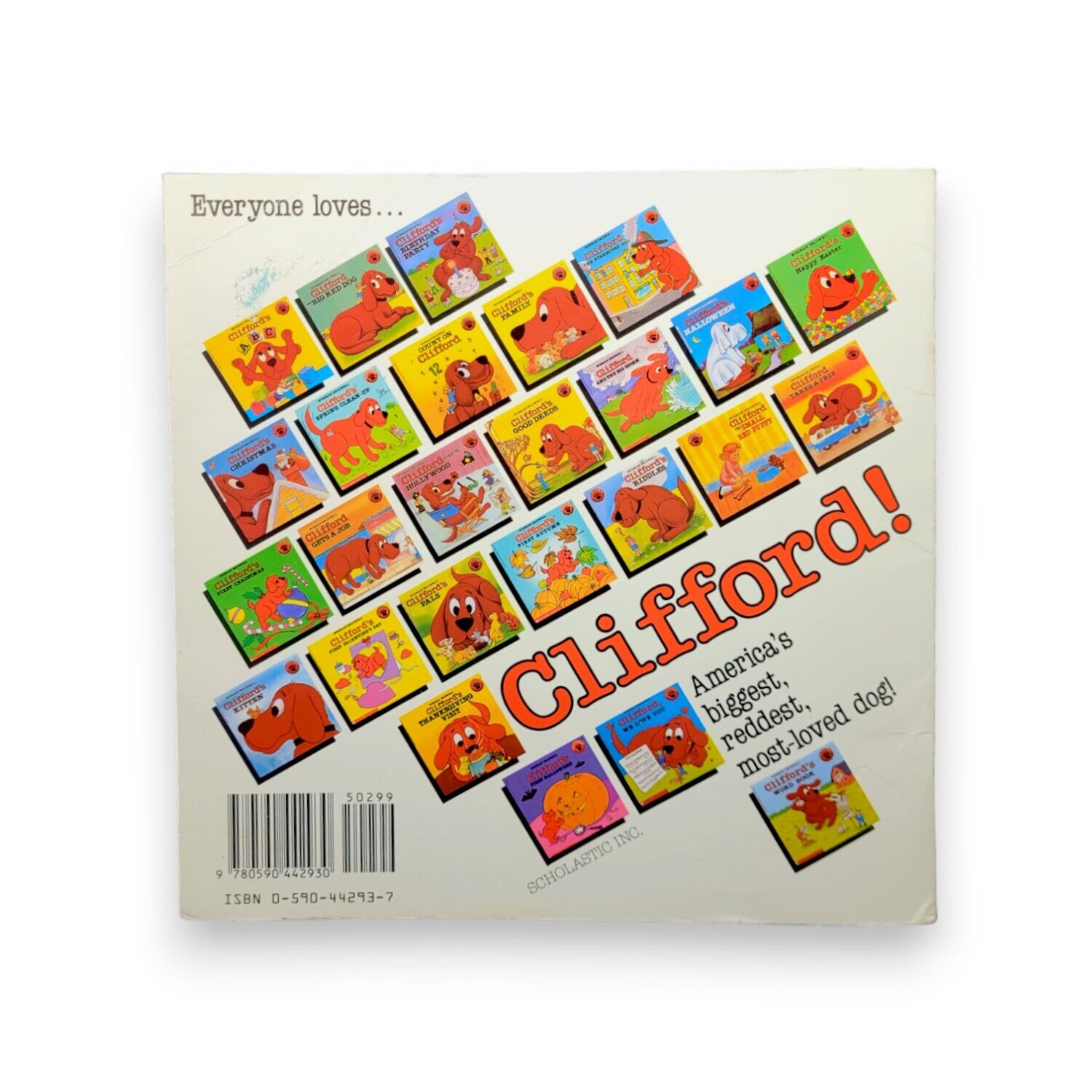 Clifford at the Circus by Norman Bridwell 1985 - Etsy