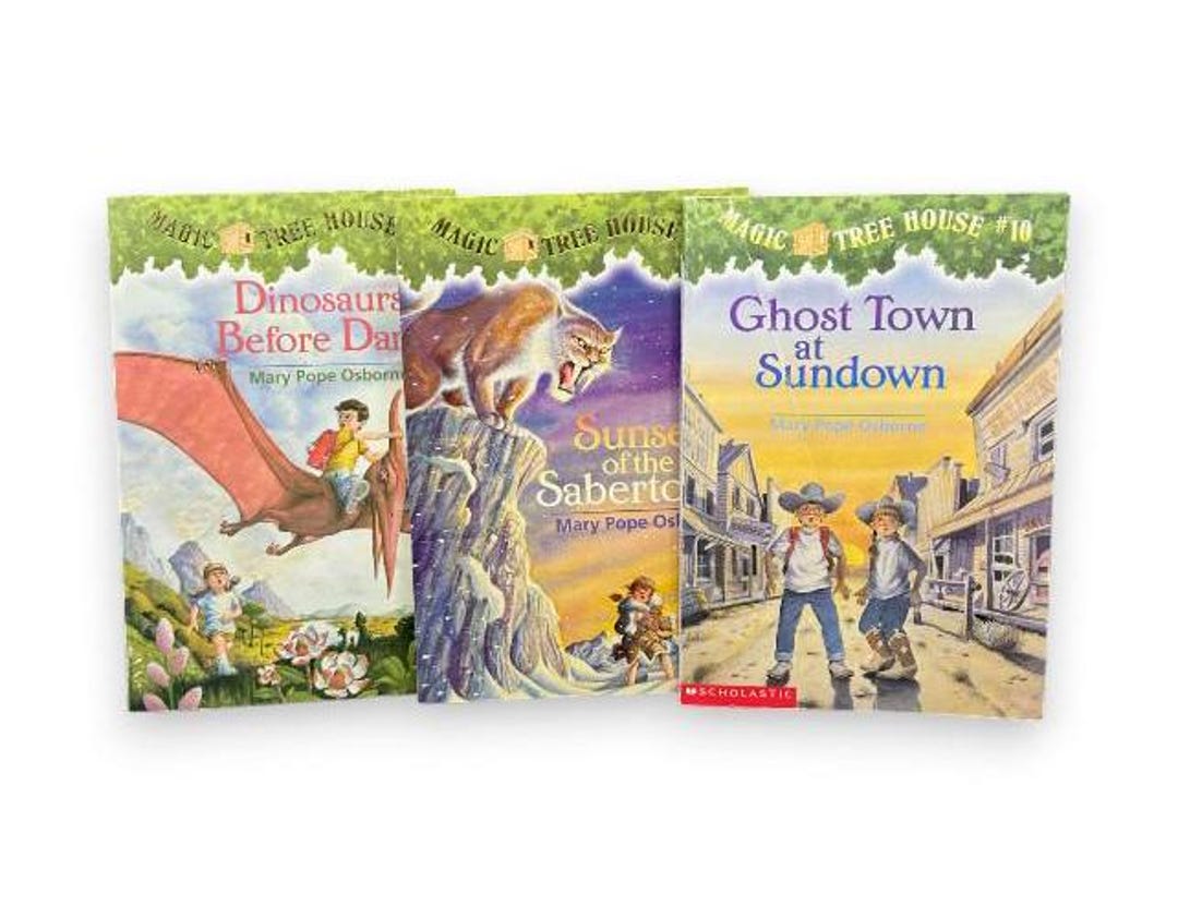 Magic Tree House Series by Mary Pope Osbourne - Etsy