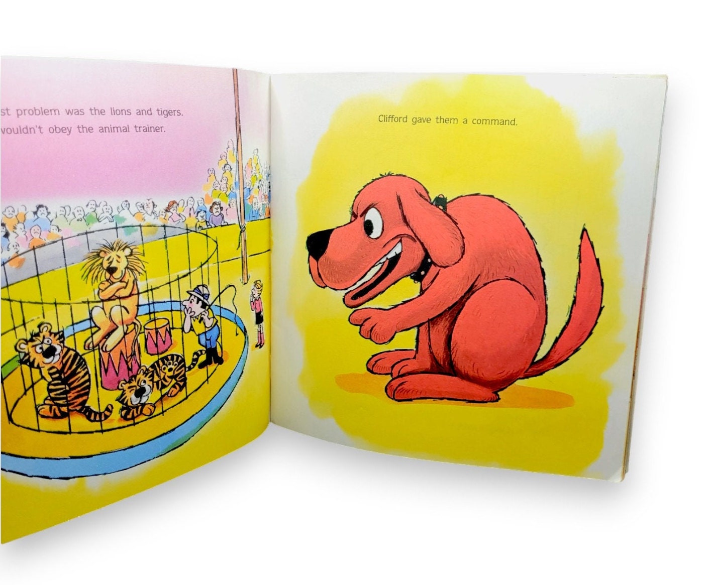 Clifford at the Circus by Norman Bridwell 1985 - Etsy