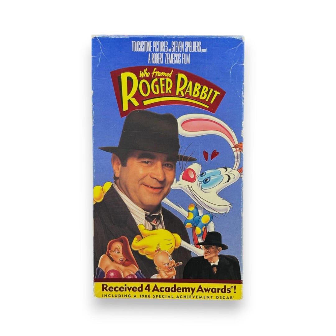 Who Framed Roger Rabbit VHS 1988 (touchstone Home Video) - Etsy