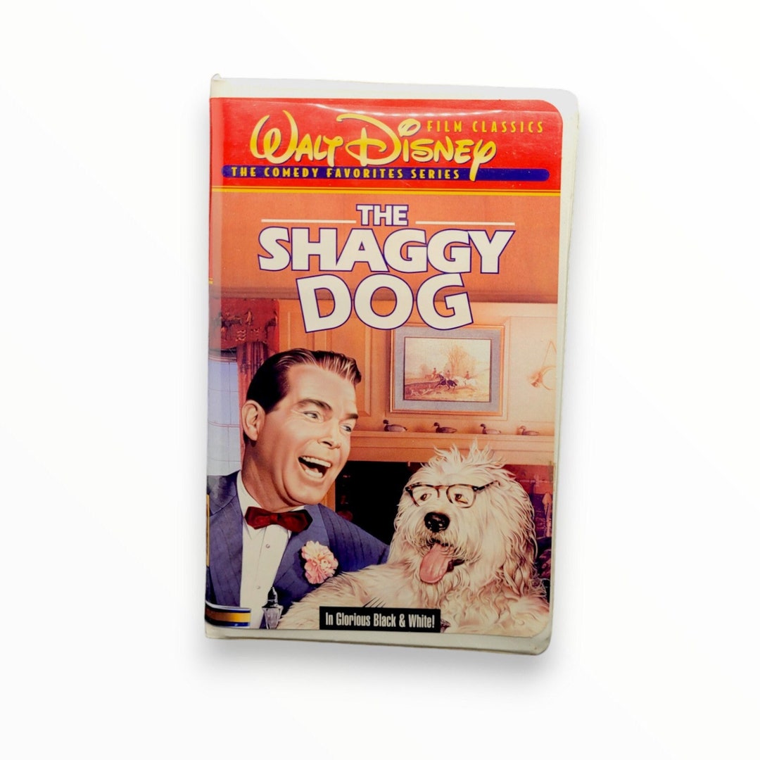 The Shaggy Dog VHS 1993 (walt Disney Home Video) - Etsy