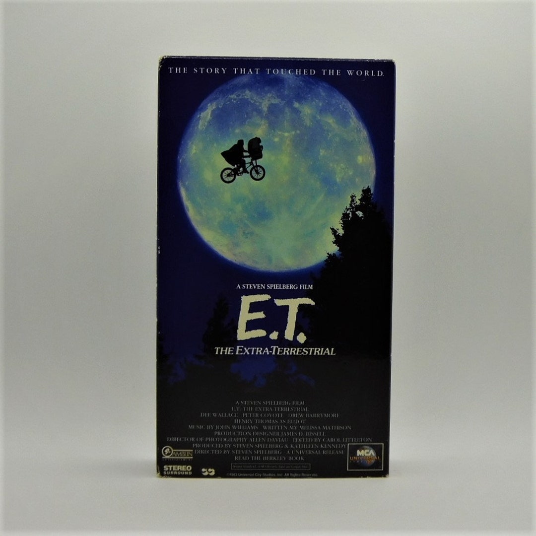 E.T. the Extra-terrestrial VHS 1988 collectible - Etsy Canada
