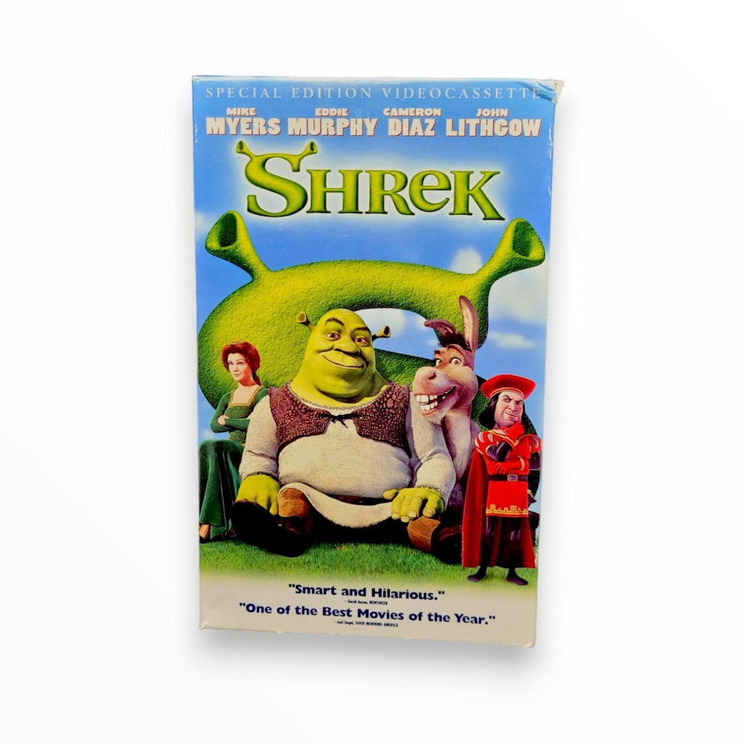 Shrek VHS 2001 (dreamworks Home Entertainment) - Etsy