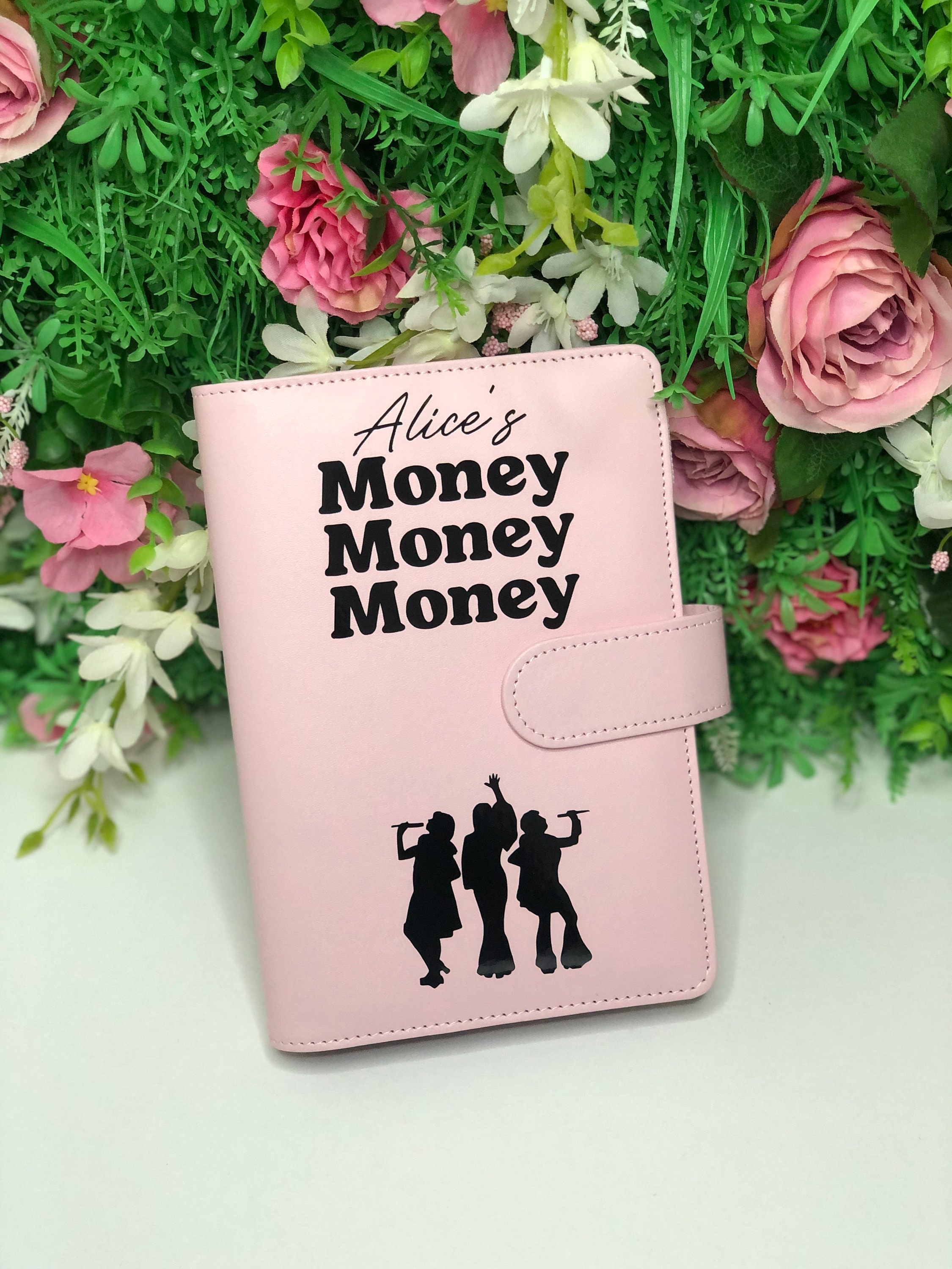Pink Mamma Mia Abba Inspired Personalised A6 Savings Binder / Budget ...