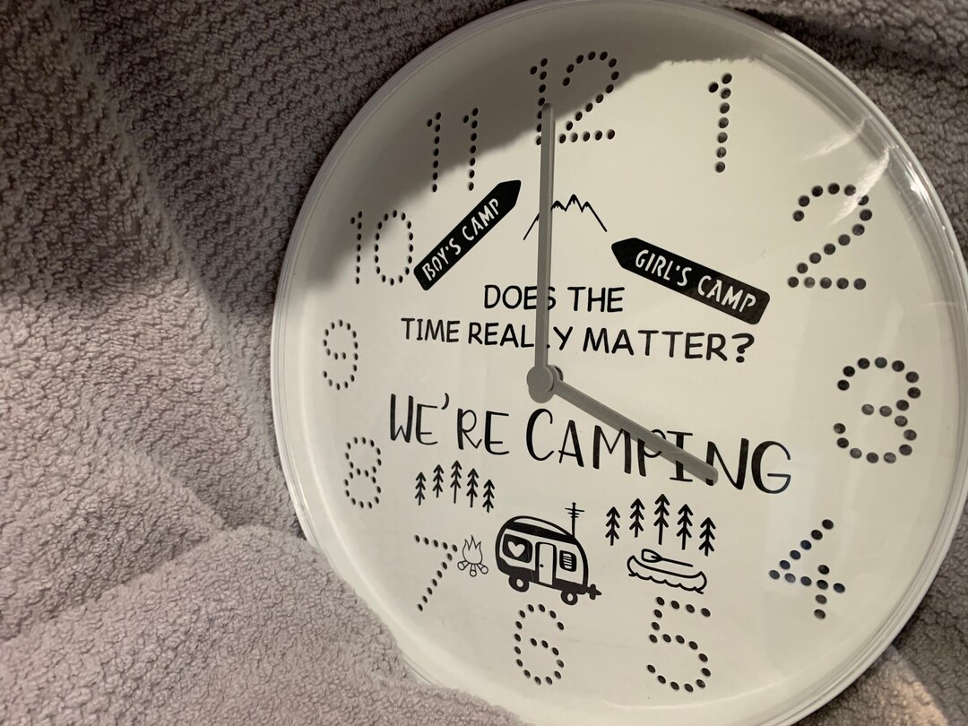 Custom Camper Clock - Etsy
