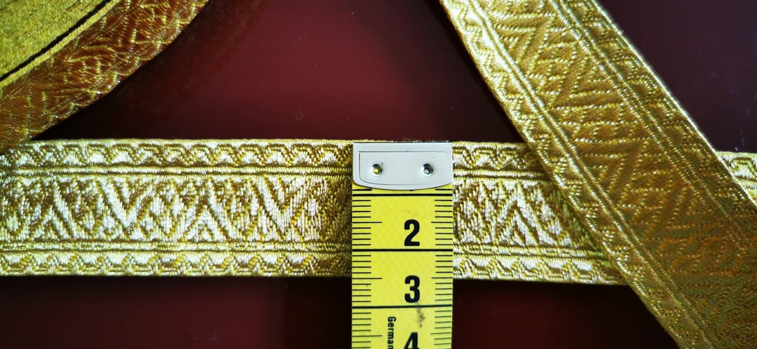British Military Braid 25mm Gold 19th Century - Etsy