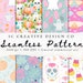 Halloween Candy Corn, Background, Seamless Repeat Floral Pattern ...
