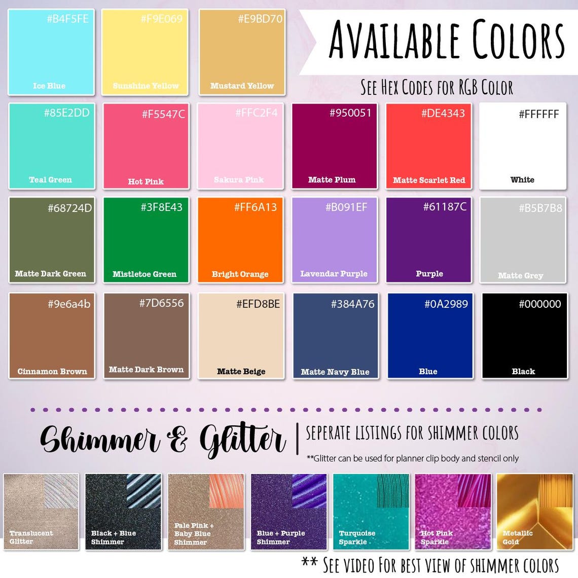 Small Custom Color Page Marker Tabs Bookmarks for Planner, Journal ...
