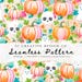 Halloween Candy Corn, Background, Seamless Repeat Floral Pattern ...