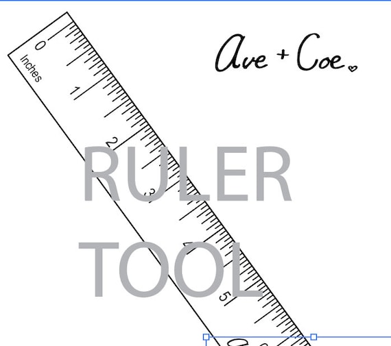Printable Ruler Tool for Measuring Printable Ave Coe Label Guide