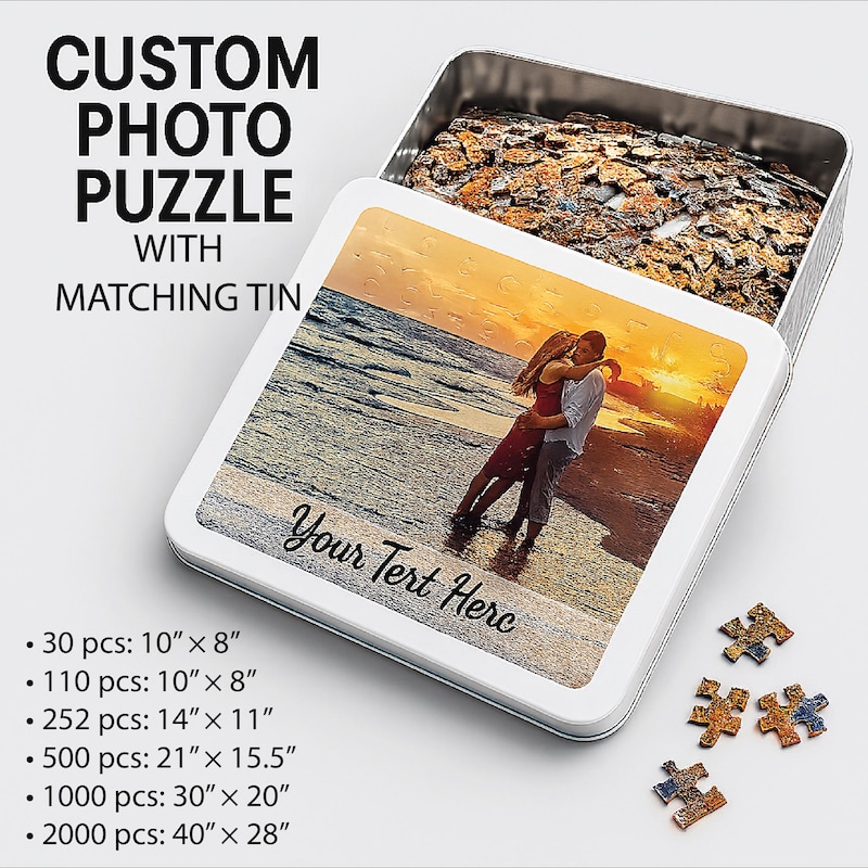 Photo Puzzle Pics - Etsy