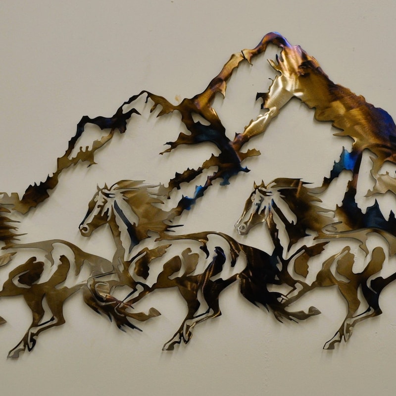 Western Metal Art - Etsy