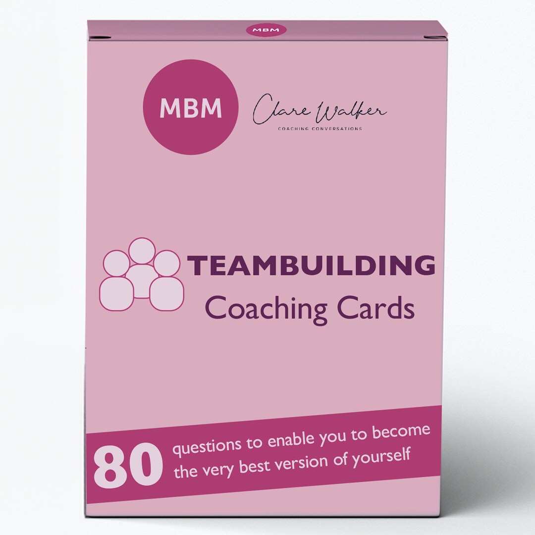 MBM 80 Team Building Coaching Cards. Known as Flash Cards for Team Building Activities and Team ...