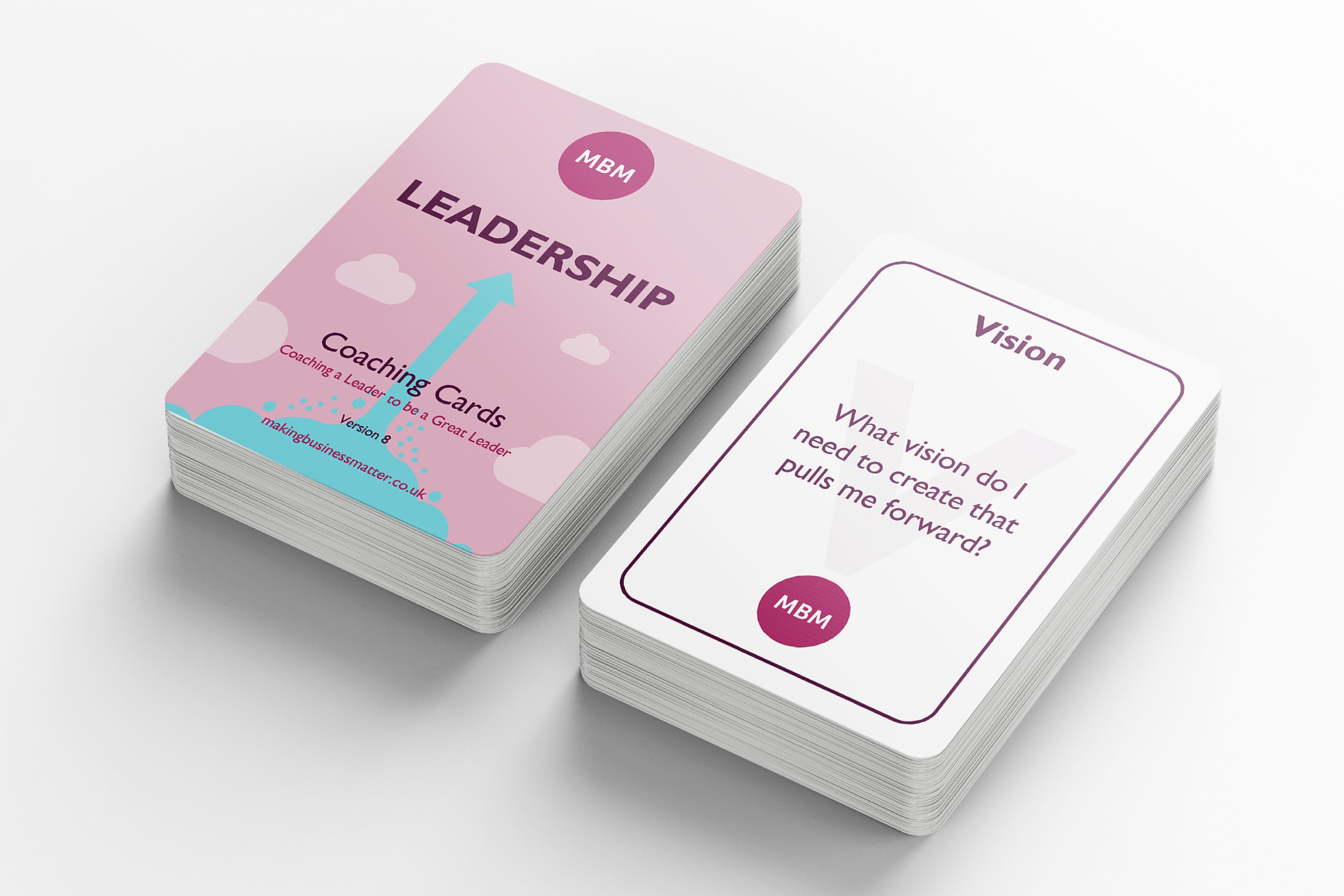 MBM 76 Leadership Coaching Cards. Known as Flash Cards. Coach Gifts for ...