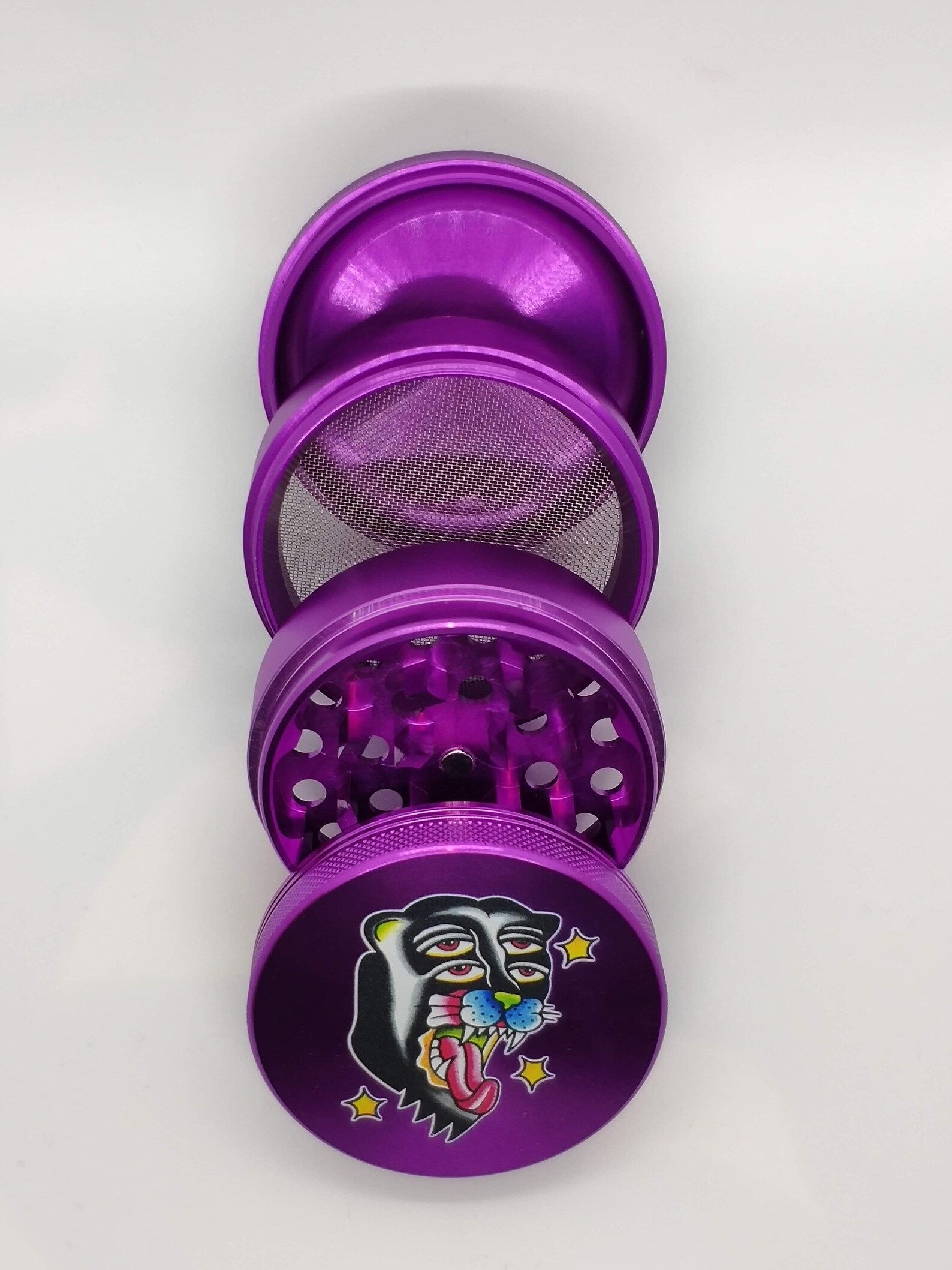 Herb Grinder 4 Part Metal Grinder With Keef Collector - Etsy