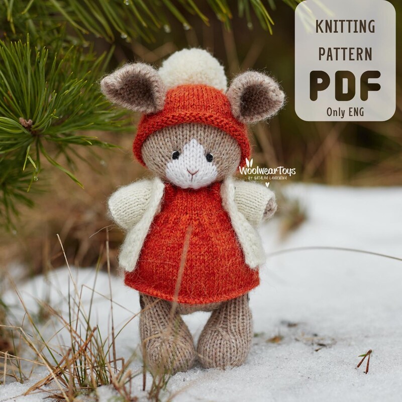 Knit Toy Pattern - Etsy
