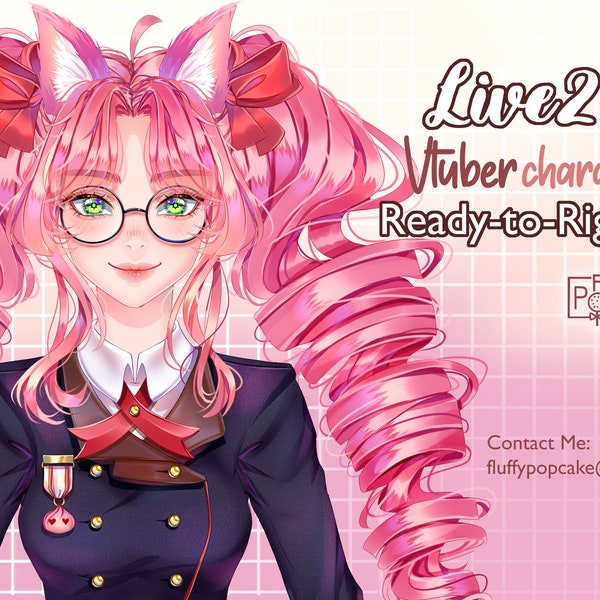 2d Vtuber Model - Etsy