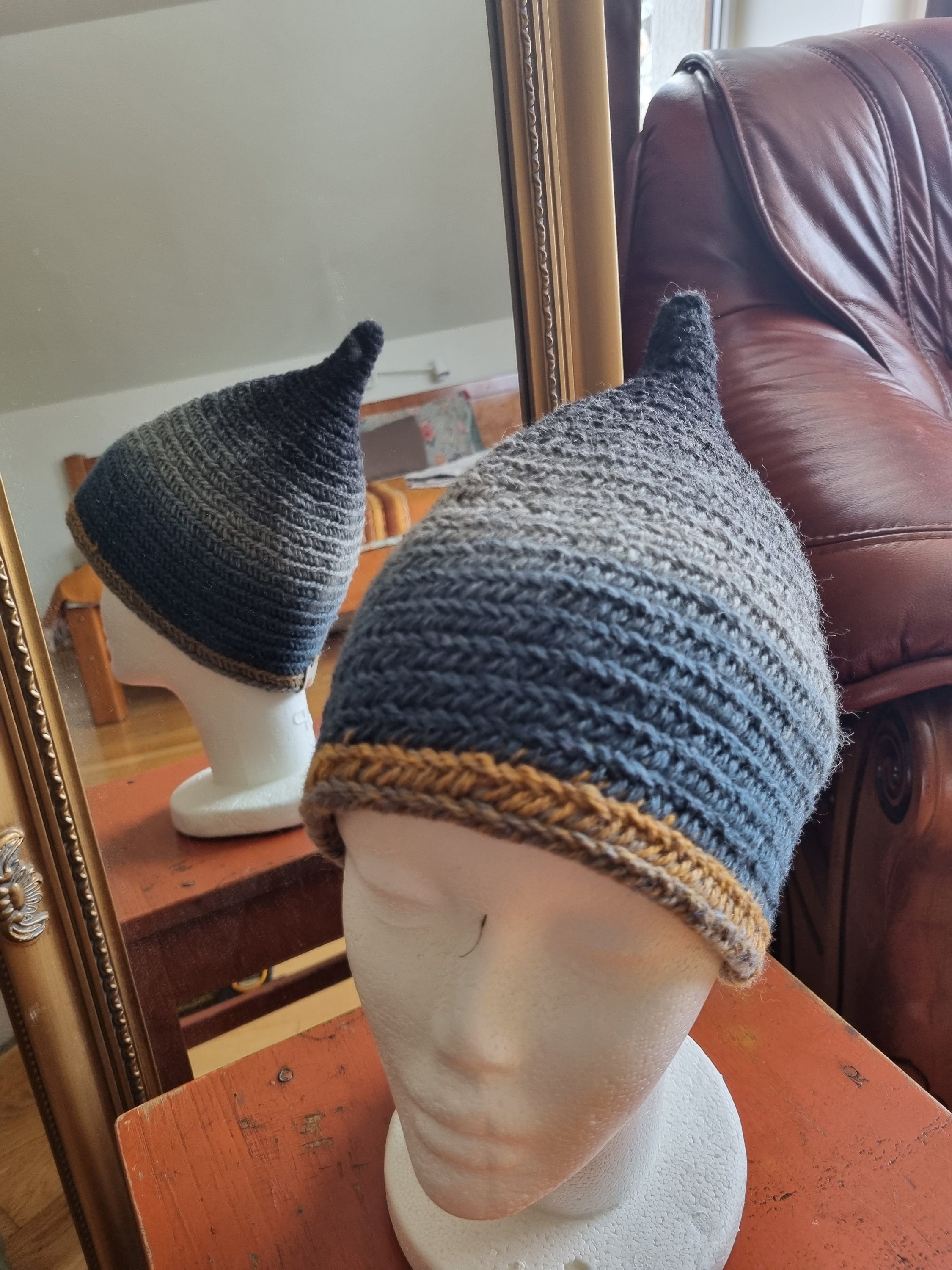 Nalbinding Hat Viking Hat. - Etsy